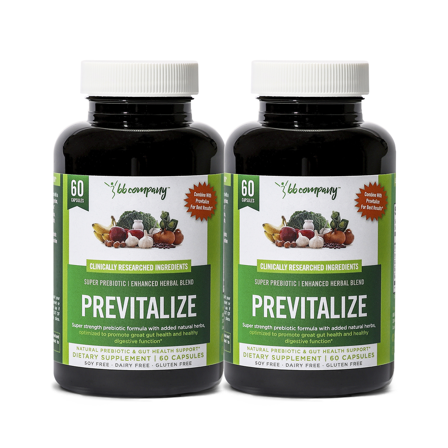 Previtalize 2 Bottles | Best Natural Weight Loss Super Prebiotic - New1