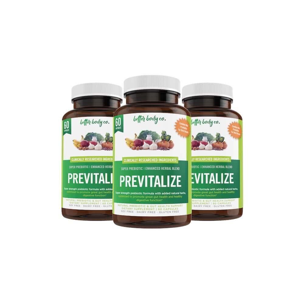 Previtalize 3 Bottles | Best Natural Weight Loss Super Prebiotic